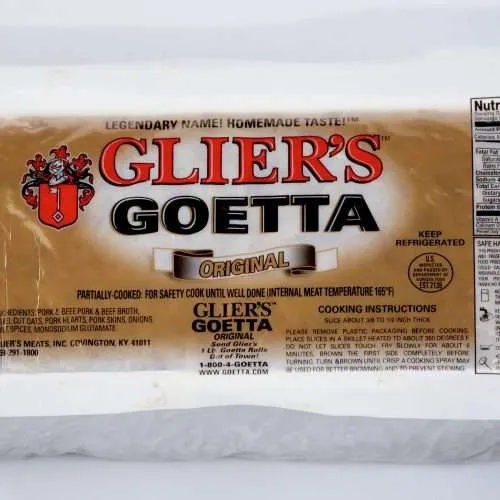 Products - Glier's Goetta